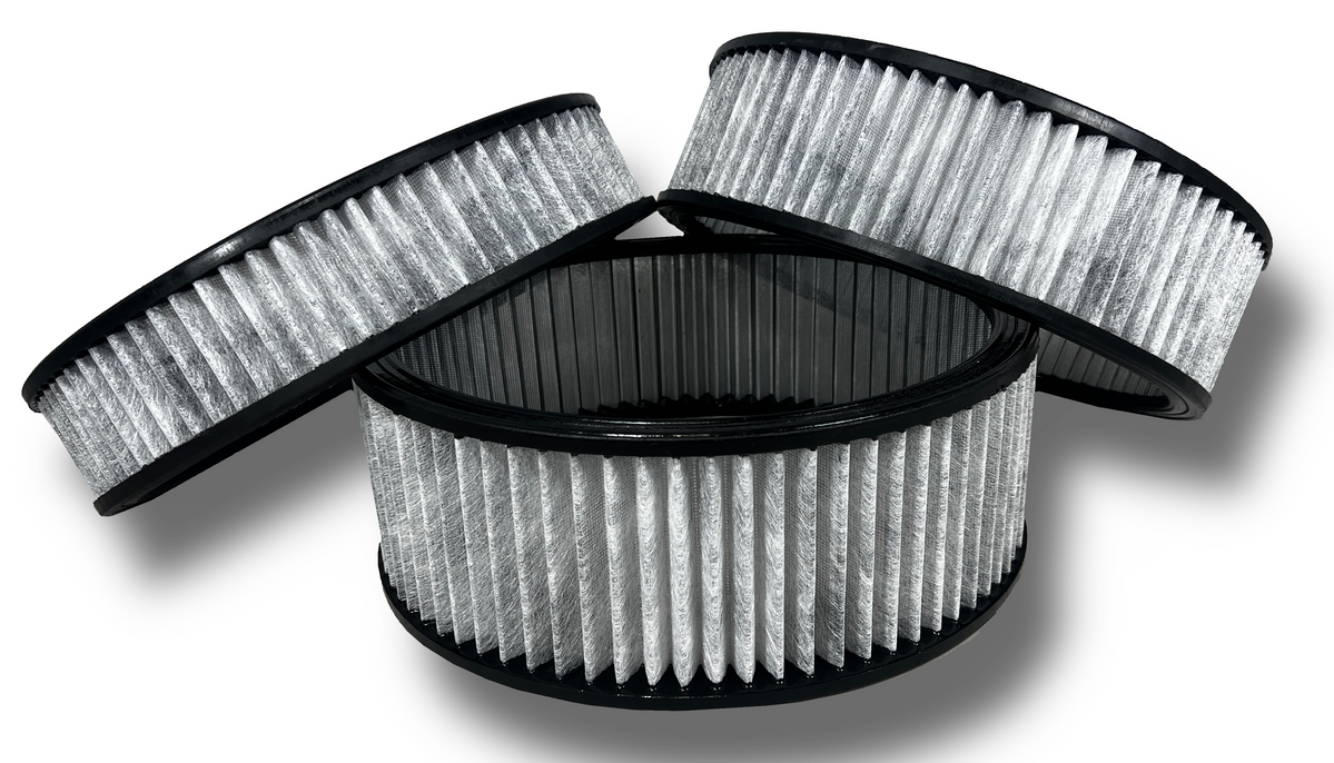 14" Round High HP, Low Restriction Air Filter, Part # 3001188 — Walker ...