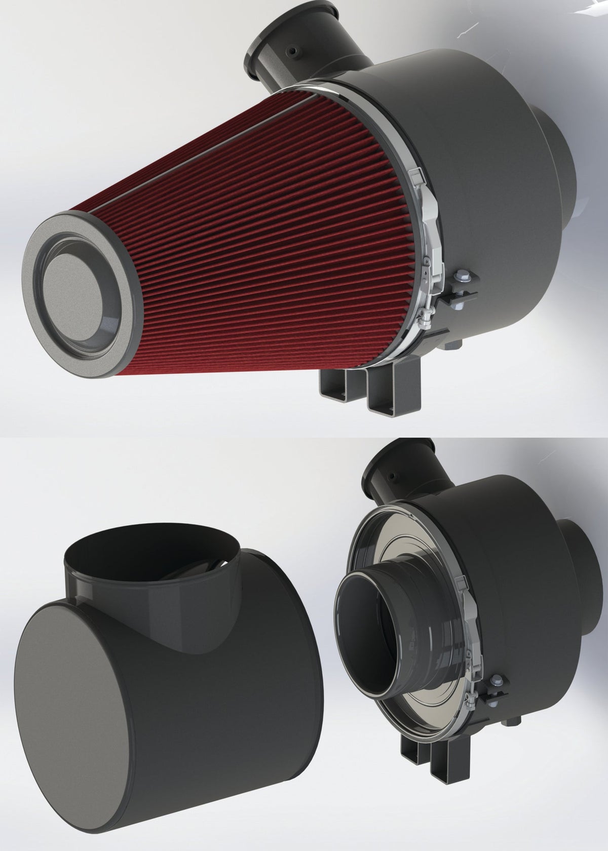 Ducted Air Adapter 8" AIRSEP -Part# KWDUCTAIR8 — Walker Engineering ...